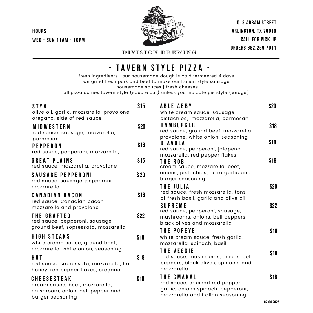 Food Menu
